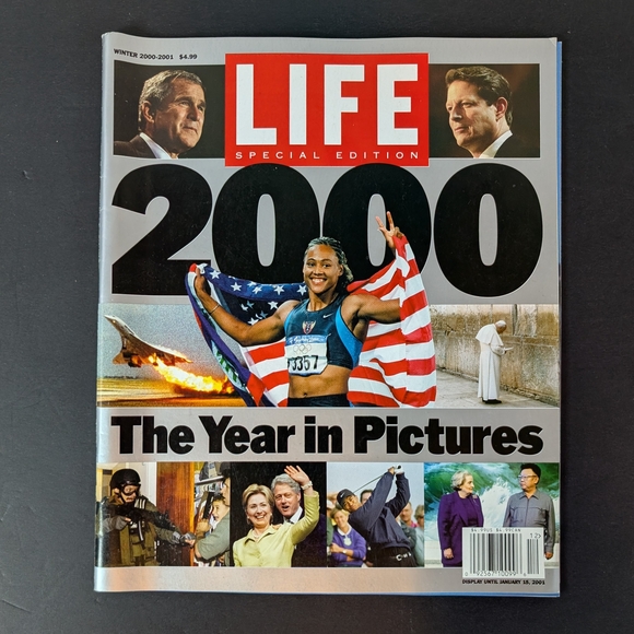 Vintage | Accents | Life Magazine The Year In Pictures 200 Winter ...